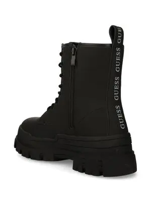 Guess Logo Print Boots