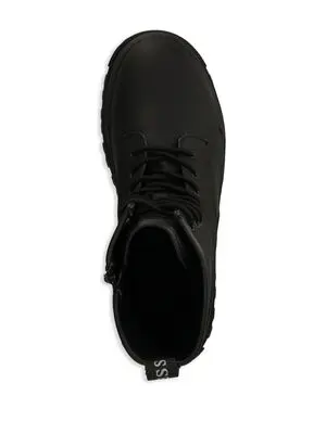 Guess Logo Print Boots