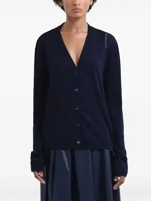 Marni Logo-embroidered Cardigan