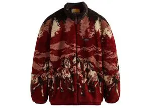 Kith Pinehurst Horses Sherpa Full Zip - Allure