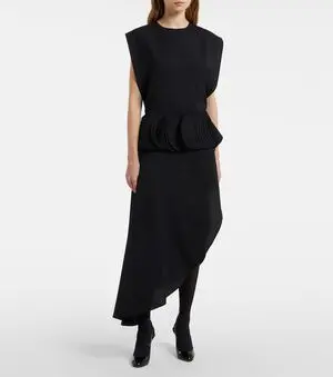Alaïa Milfeuil Midi Dress