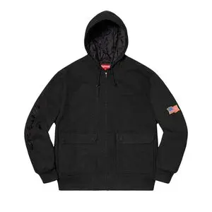 Supreme Canvas Hooded Work Jacket