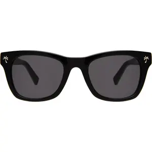 LYNDON EYEWEAR Hibiscus Sunglasses - Black / Grey