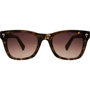 LYNDON EYEWEAR Hibiscus Sunglasses - Brown Marble