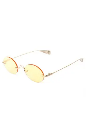 LYNDON EYEWEAR Havana Sunglasses - Gold / Orange