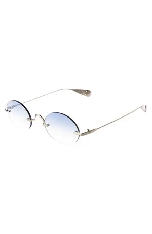 LYNDON EYEWEAR Lyndon Eyewear Havana Sunglasses Silver/blue
