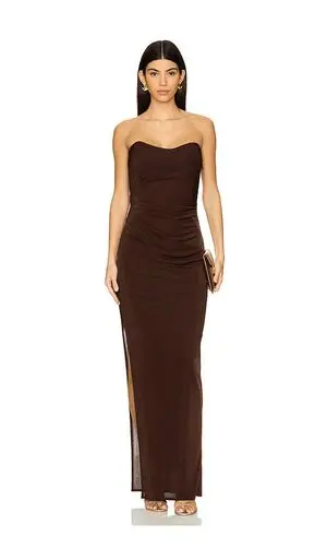 Katie May Sway Gown - Chocolate