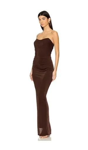 Katie May Sway Gown - Chocolate