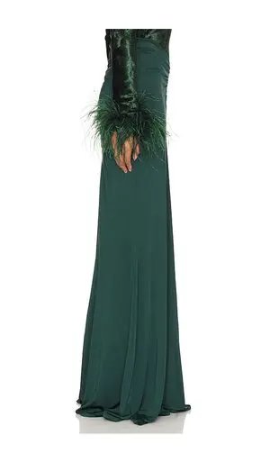 Lapointe Ruched Maxi Skirt