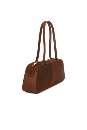 Khaite Simona Shoulder Bag - Rust