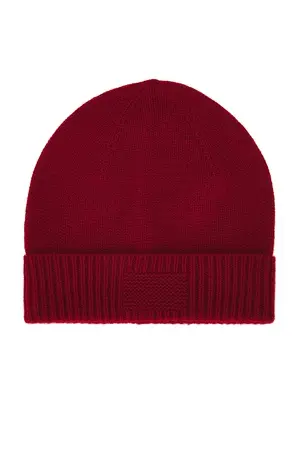 Guest In Residence Rib Cuff Beanie Ruby