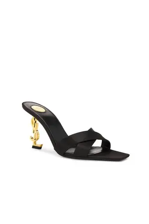 Saint Laurent Opyum Mule Sandal - Nero