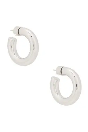 JENNIFER FISHER Samira Huggie Earrings - Silver