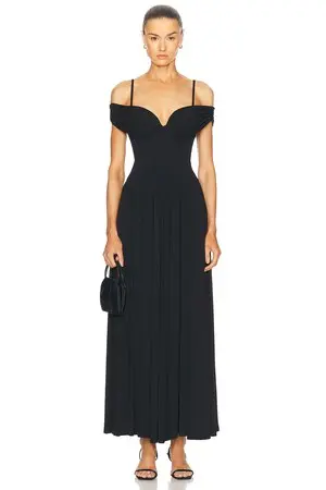 Simkhai Amarantha Off Shoulder Dress
