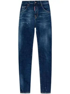 Dsquared2 Cropped Jeans - Blue