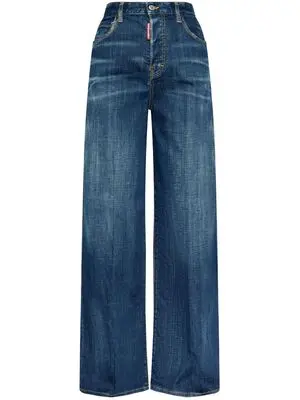 Dsquared2 Wide-leg Jeans
