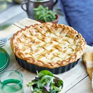 EMILE HENRY 11-inch Deep Tart Dish - Cedar