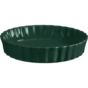 EMILE HENRY 11-inch Deep Tart Dish - Cedar