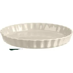 EMILE HENRY 11-inch Deep Tart Dish Clay