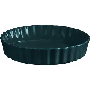 EMILE HENRY 11-inch Deep Tart Dish - Ocean