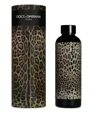 Dolce & Gabbana Leopard-print Thermos - Neutrals