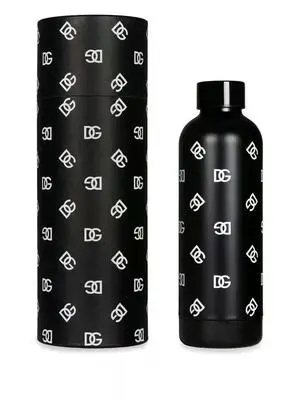 Dolce & Gabbana Logo-print Thermos - Black