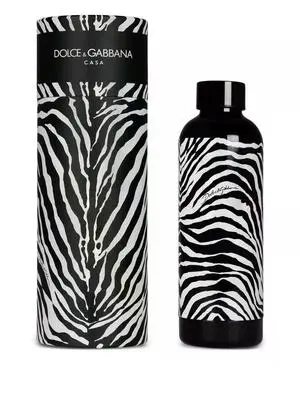 Dolce & Gabbana Logo-print Thermos - Black