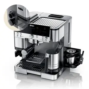 NINJA Luxe Cafe Premier Series Espresso Maker - Silver Es