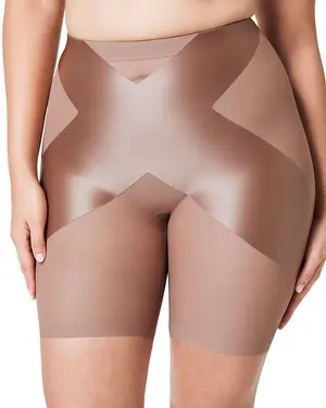 Spanx Mid Rise Shaper Shorts - Cafe Au Lait