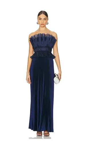L'IDEE Masquerade Gown - Navy