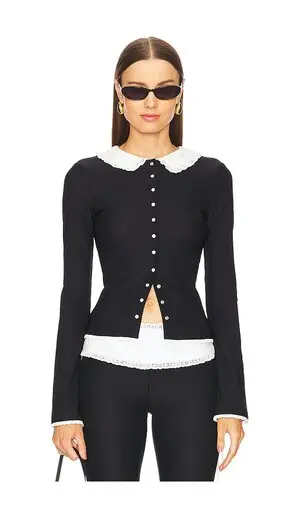 FAIT PAR FOUTCH Edith Cardigan - Black