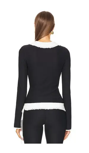 FAIT PAR FOUTCH Edith Cardigan - Black