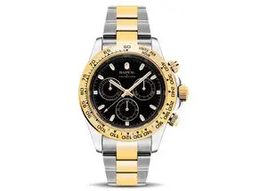 A BATHING APE Type 4 Bapex Watch - Silver/gold