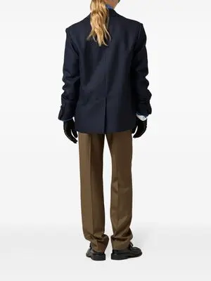 Miu Miu Gabardine-weave Bomber Jacket
