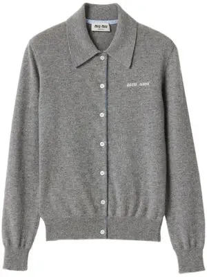 Miu Miu Ribbed Cardigans For Women