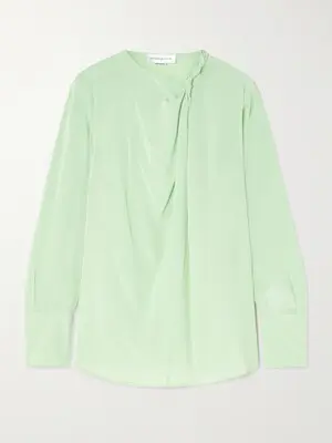 Victoria Beckham Paneled Blouses