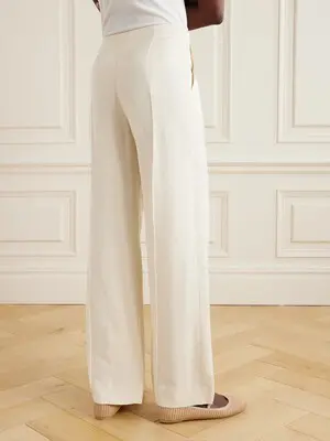 Faithfull The Brand Lenza Woven Wide-leg Pants - Neutrals