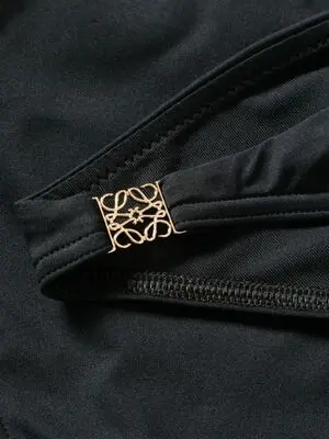 Loewe X Paula's Ibiza Anagram-motif Bikini Bottom - Black