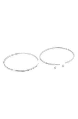 IVI LOS ANGELES Large Signore Hoop Earrings