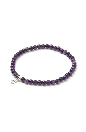 TINY RITUALS Charoite Energy Bracelet - Purple