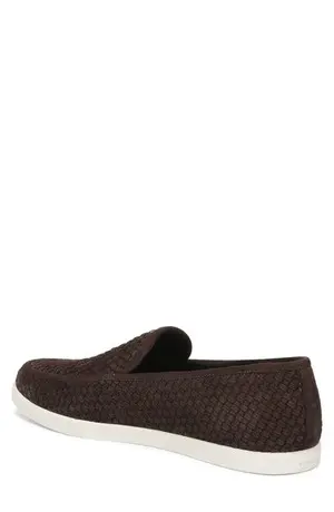 Vince Sonoma Woven Loafer - Cocoabrown