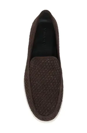Vince Sonoma Woven Loafer - Cocoabrown