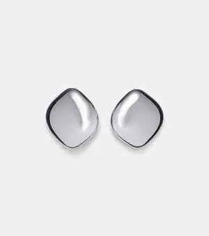 JENNIFER FISHER Puffy Cushion Earrings - Silver