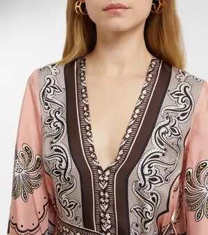 La DoubleJ Magnifico Printed Mini Dress