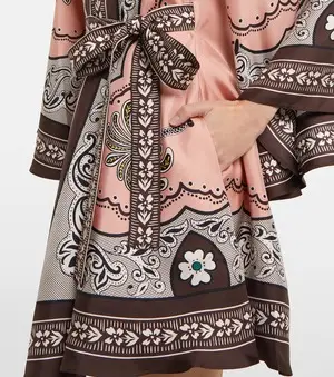 La DoubleJ Magnifico Printed Mini Dress