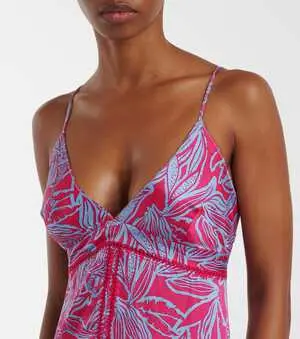 Poupette St Barth Denise Printed Maxi Dress