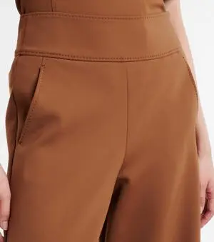 Max Mara Fagiani Wide-leg Pants - Brown