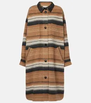 MARANT ETOILE Djilaga Wool-blend Coat