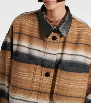 MARANT ETOILE Djilaga Wool-blend Coat