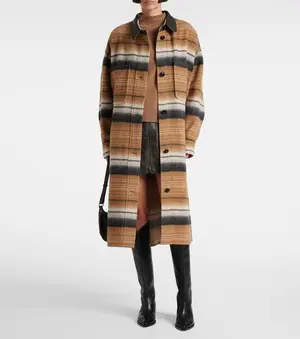 MARANT ETOILE Djilaga Wool-blend Coat